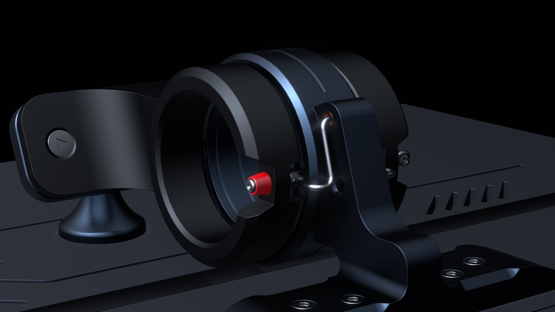 3D SciFi Hinge - TurboSquid 1960620