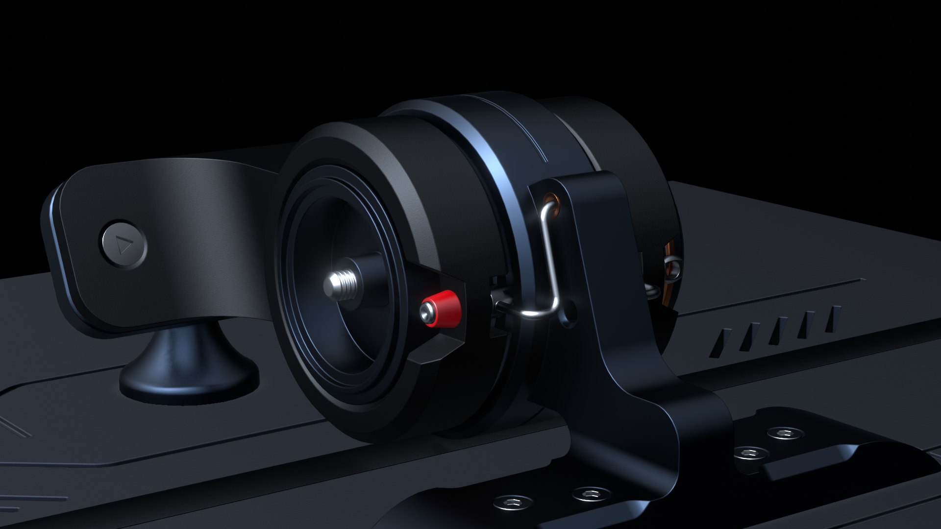 3D SciFi Hinge - TurboSquid 1960620