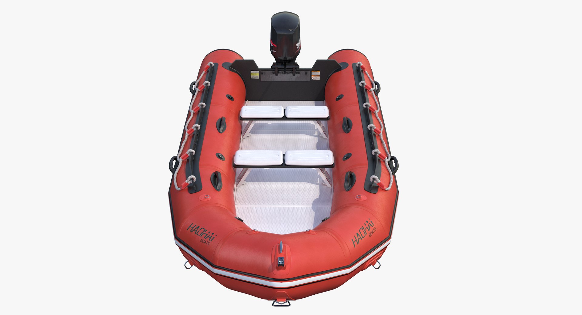 Rigid-hulled Inflatable Boat Motor 3D Model - TurboSquid 1412996