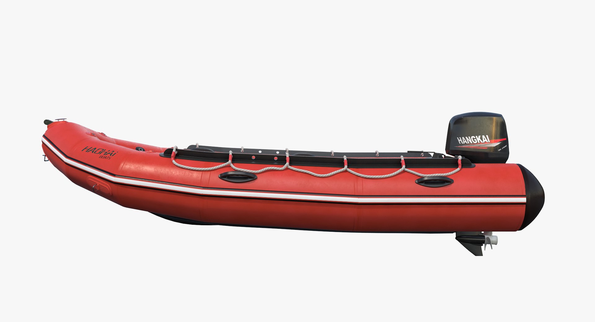 Rigid-hulled Inflatable Boat Motor 3D Model - TurboSquid 1412996