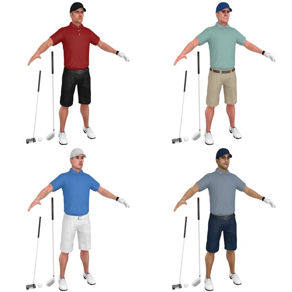 Golfer 3D Models for Download | TurboSquid