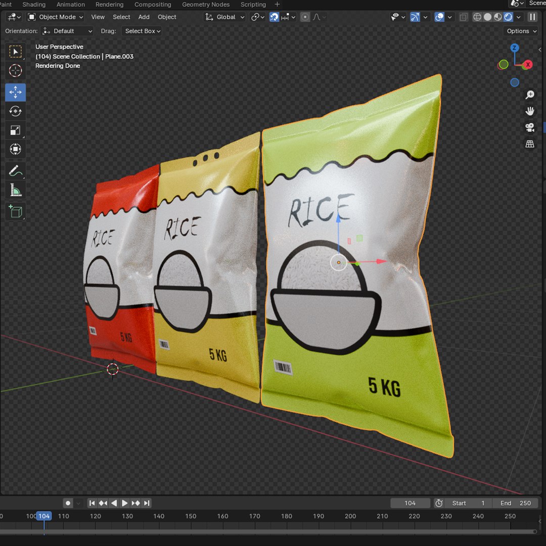 3D Model Rice - TurboSquid 2307371