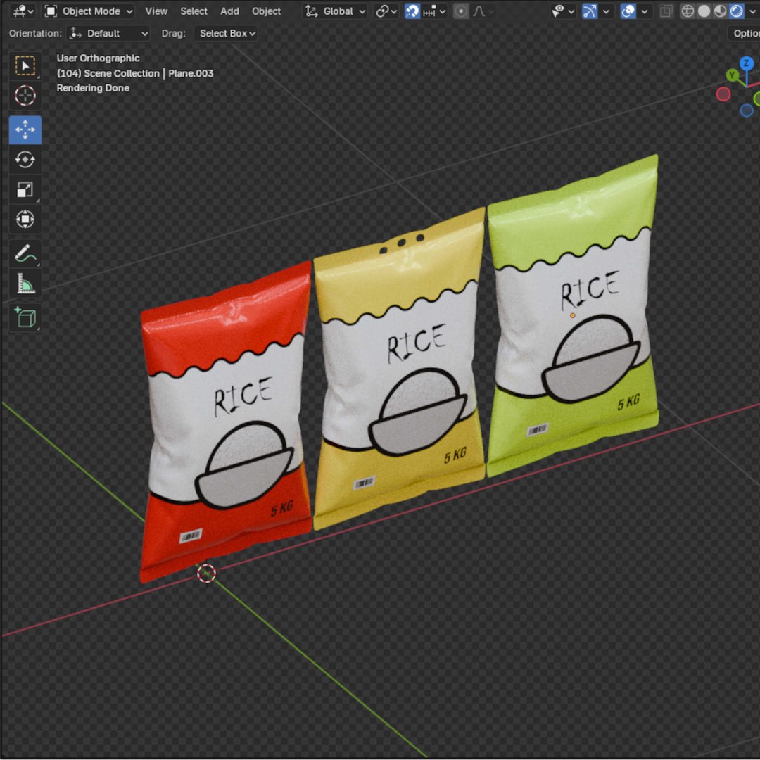 3D Model Rice - TurboSquid 2307371