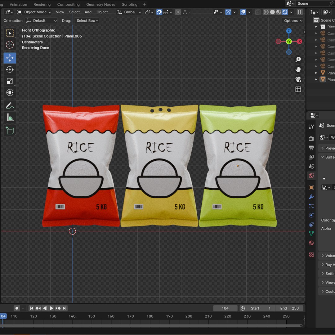 3D Model Rice - TurboSquid 2307371