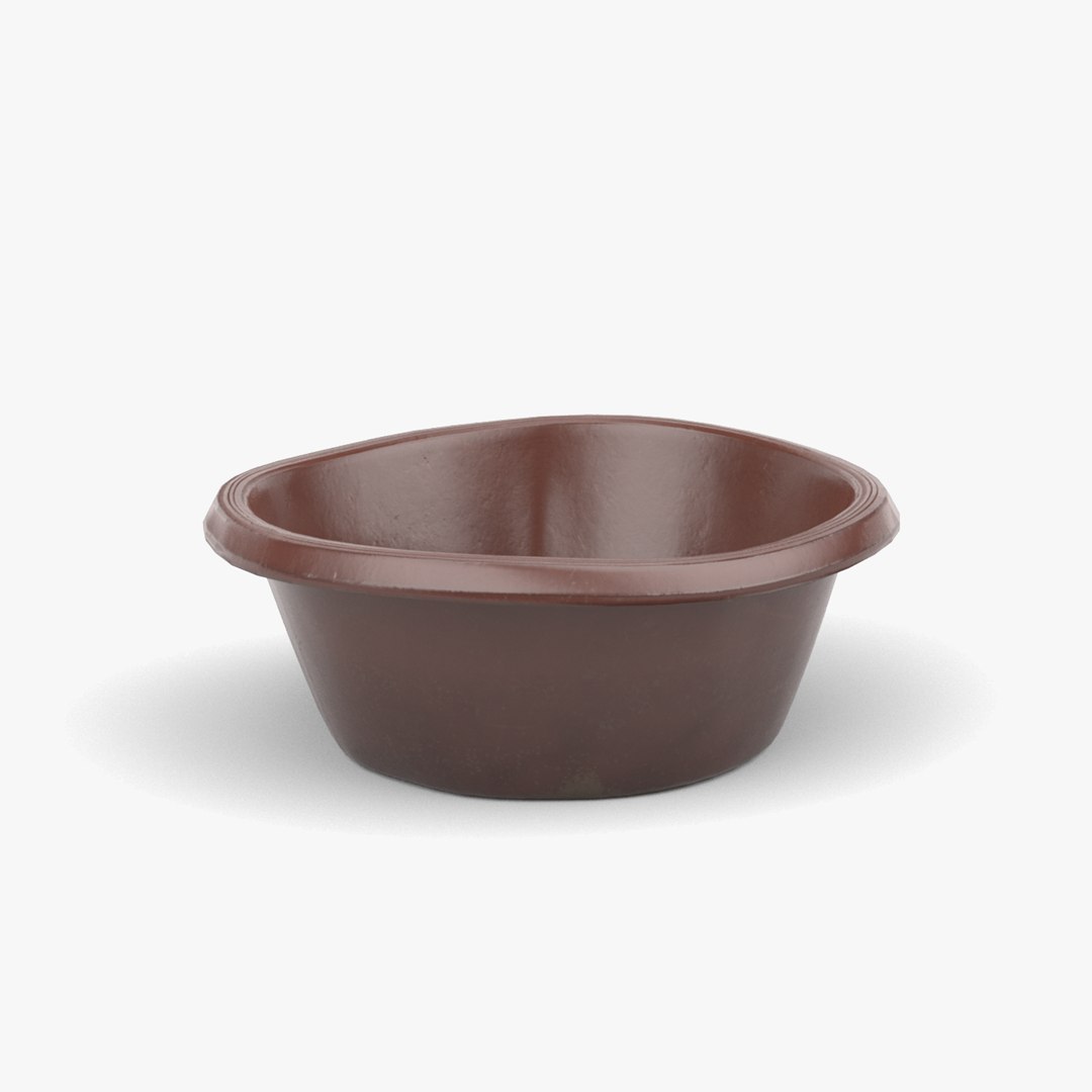 3D plastic wash basin model - TurboSquid 1701351