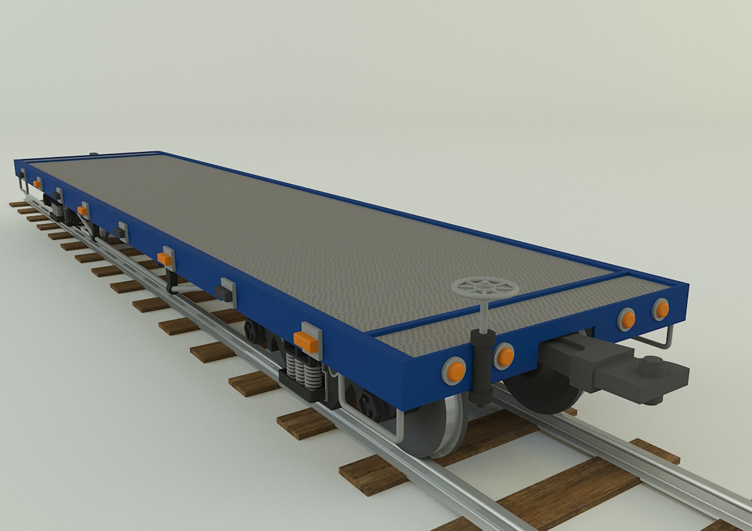 3D Train Freight Wagon 3D Model - TurboSquid 2121606