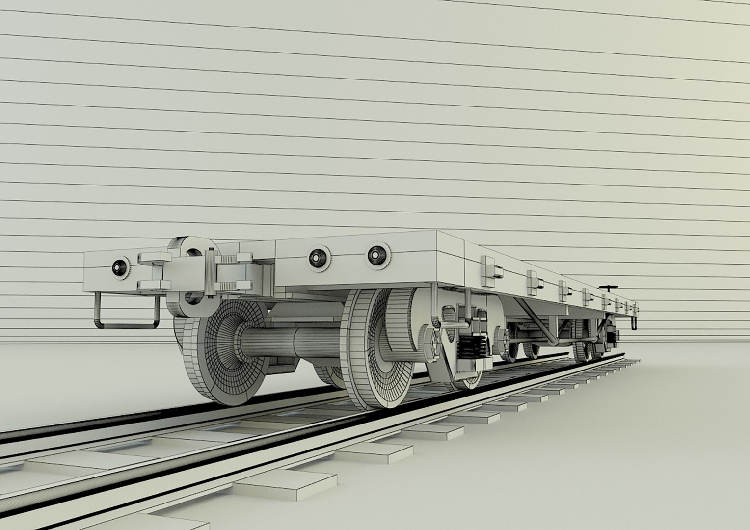 3D Train Freight Wagon 3D Model - TurboSquid 2121606