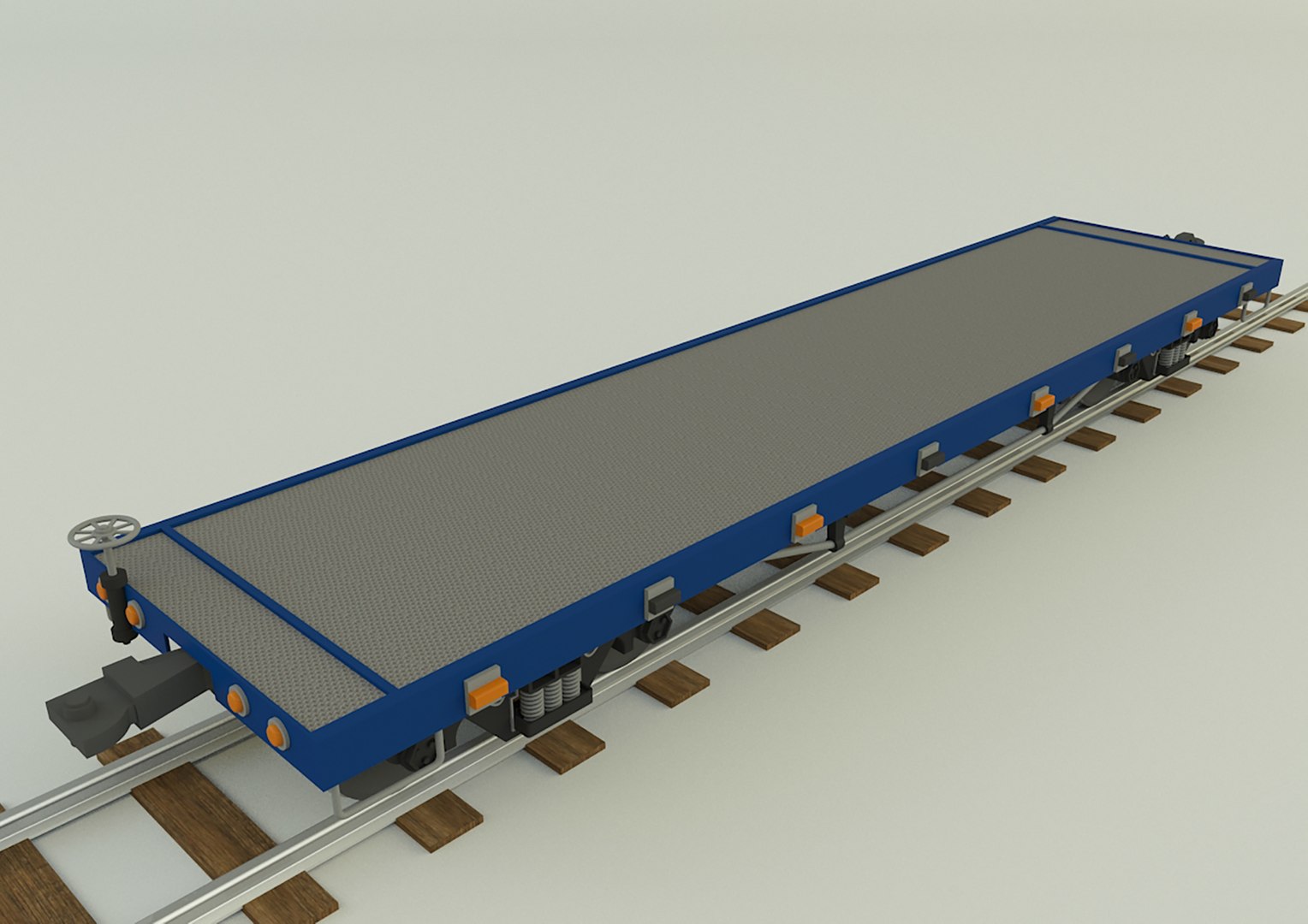 3D Train Freight Wagon 3D Model - TurboSquid 2121606
