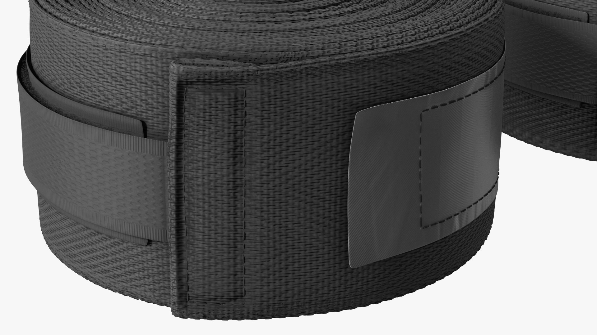 3D Model Black Boxing Hand Wrap 2 Rolls Fur - TurboSquid 1942052