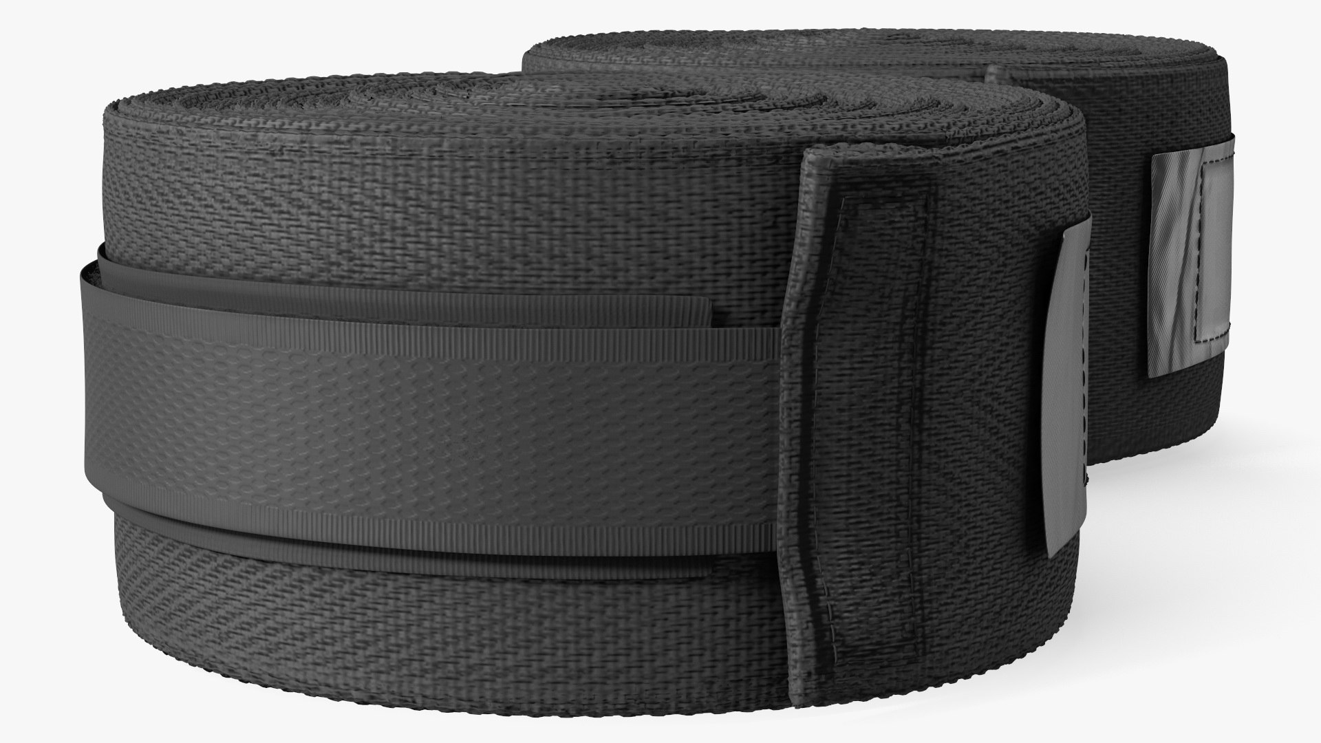 3D Model Black Boxing Hand Wrap 2 Rolls Fur - TurboSquid 1942052