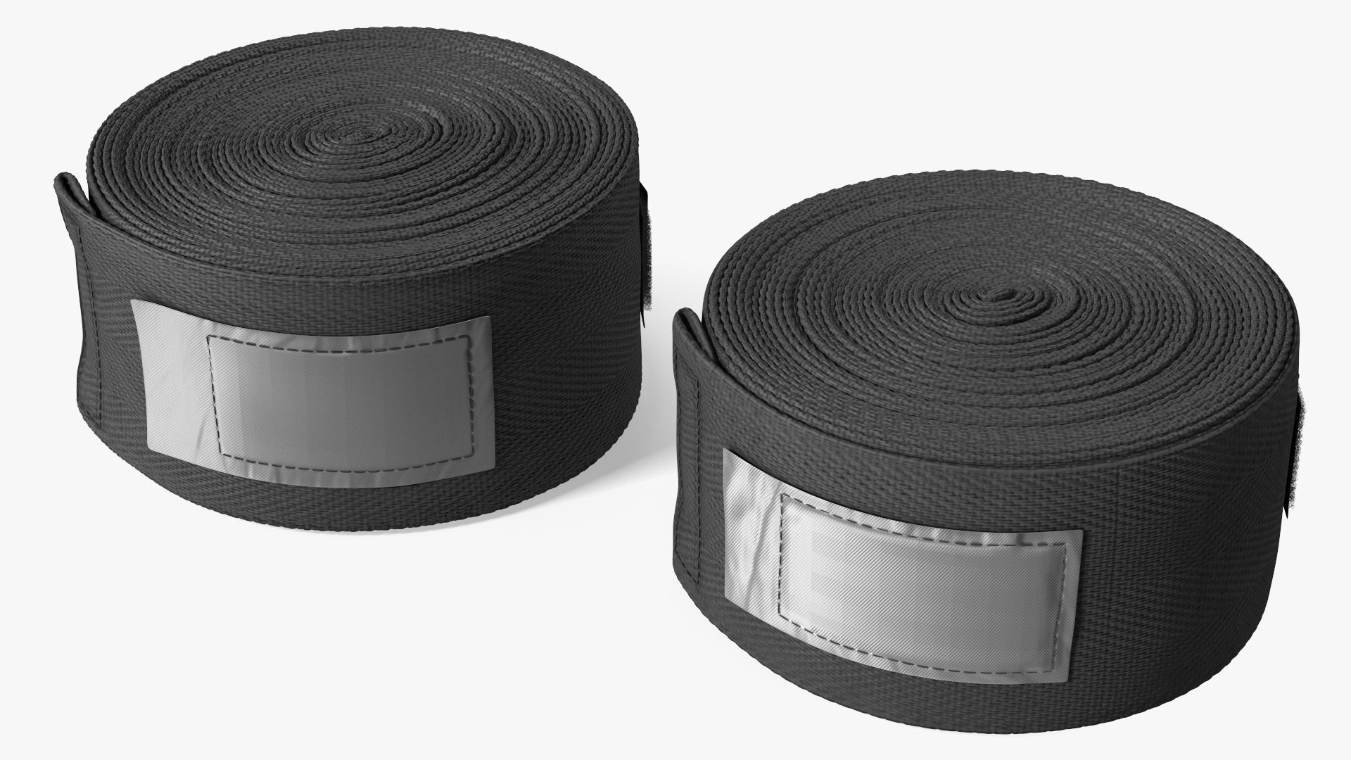 3D Model Black Boxing Hand Wrap 2 Rolls Fur - TurboSquid 1942052