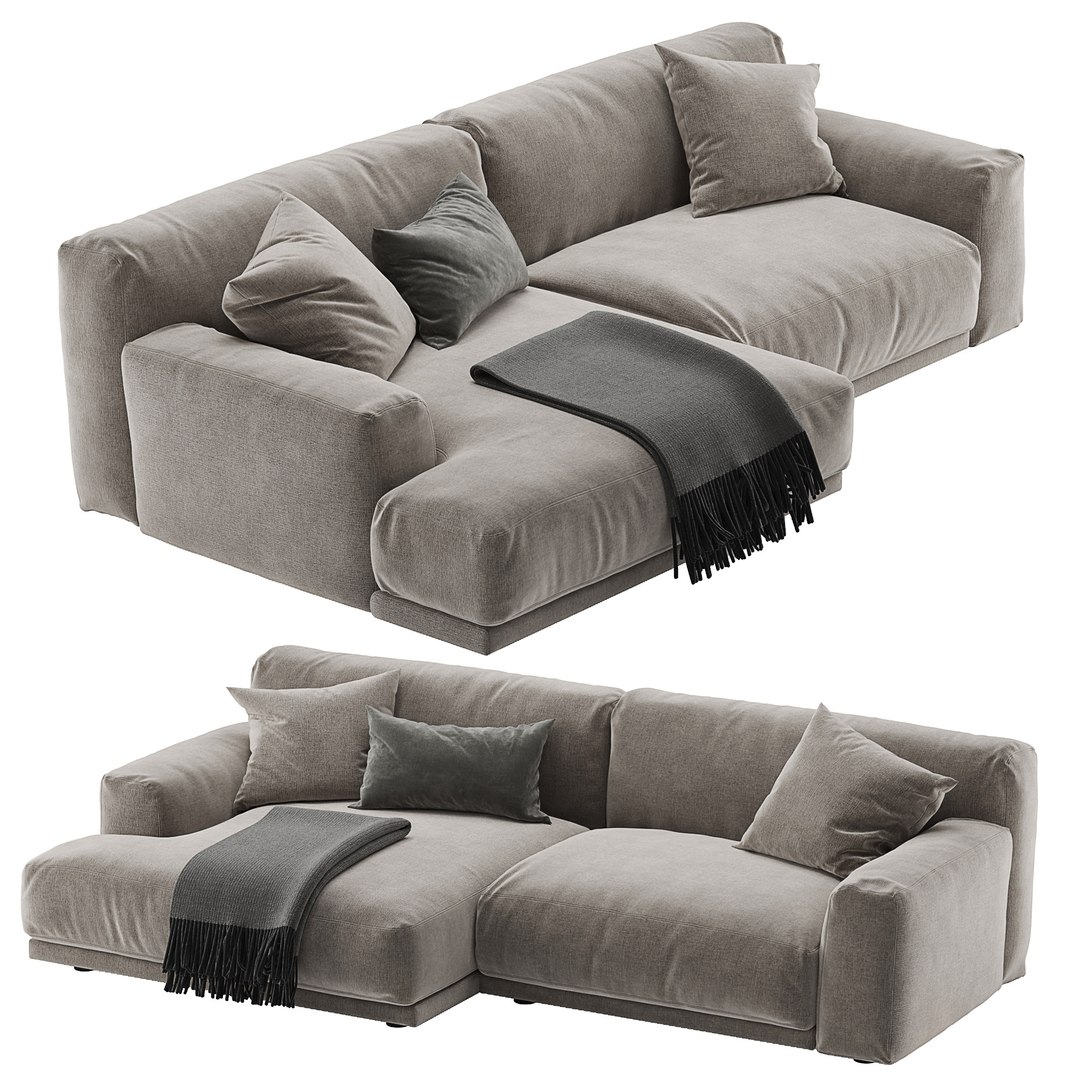 Poliform Paris Seoul Corner Sofa 3D - TurboSquid 2087558