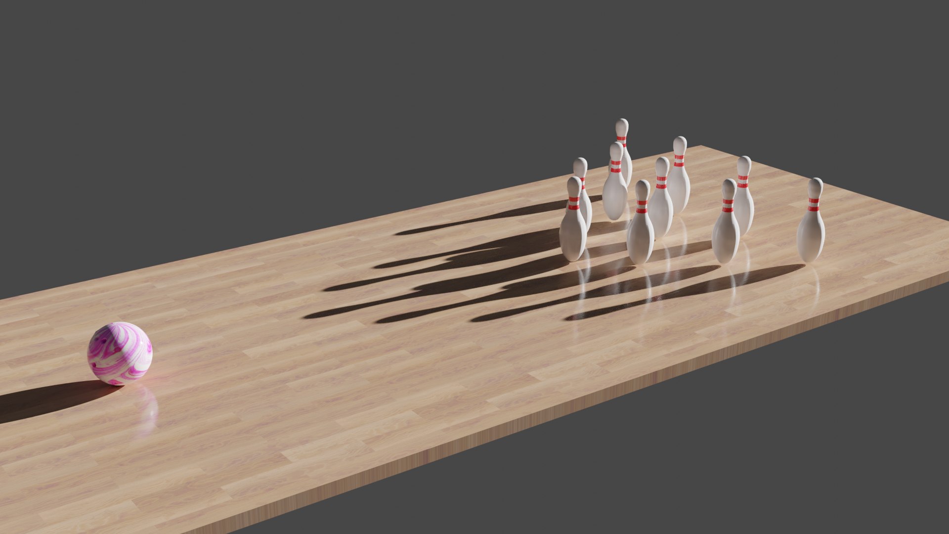 Free Bowling Alley Model - TurboSquid 1587499