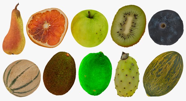 3D model Fruits Collection 01 - 105 models RAW Scans - TurboSquid 1830041