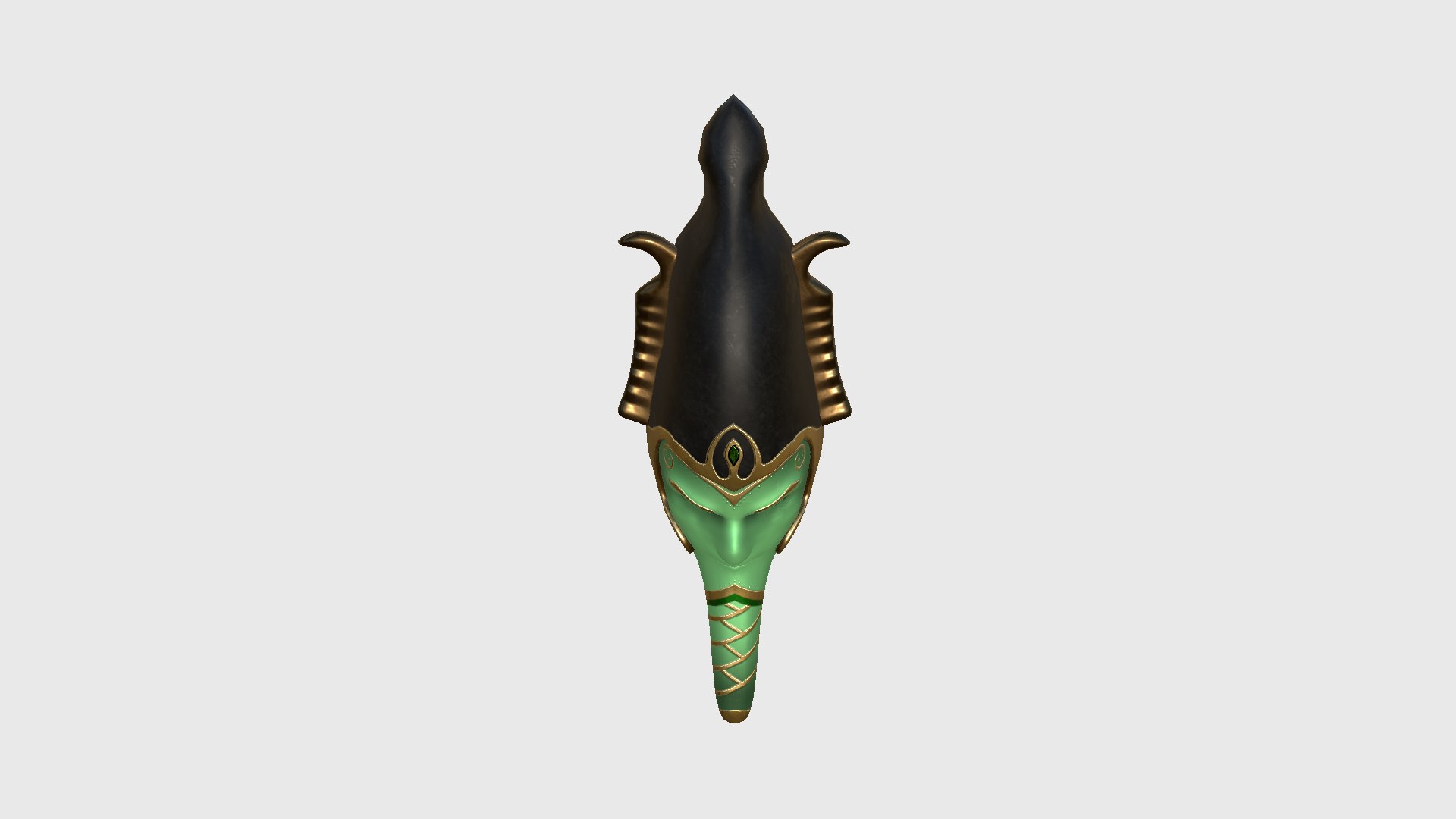 3D Osiris Mask A10 - Egyptian Gods Character Clothing Model ...