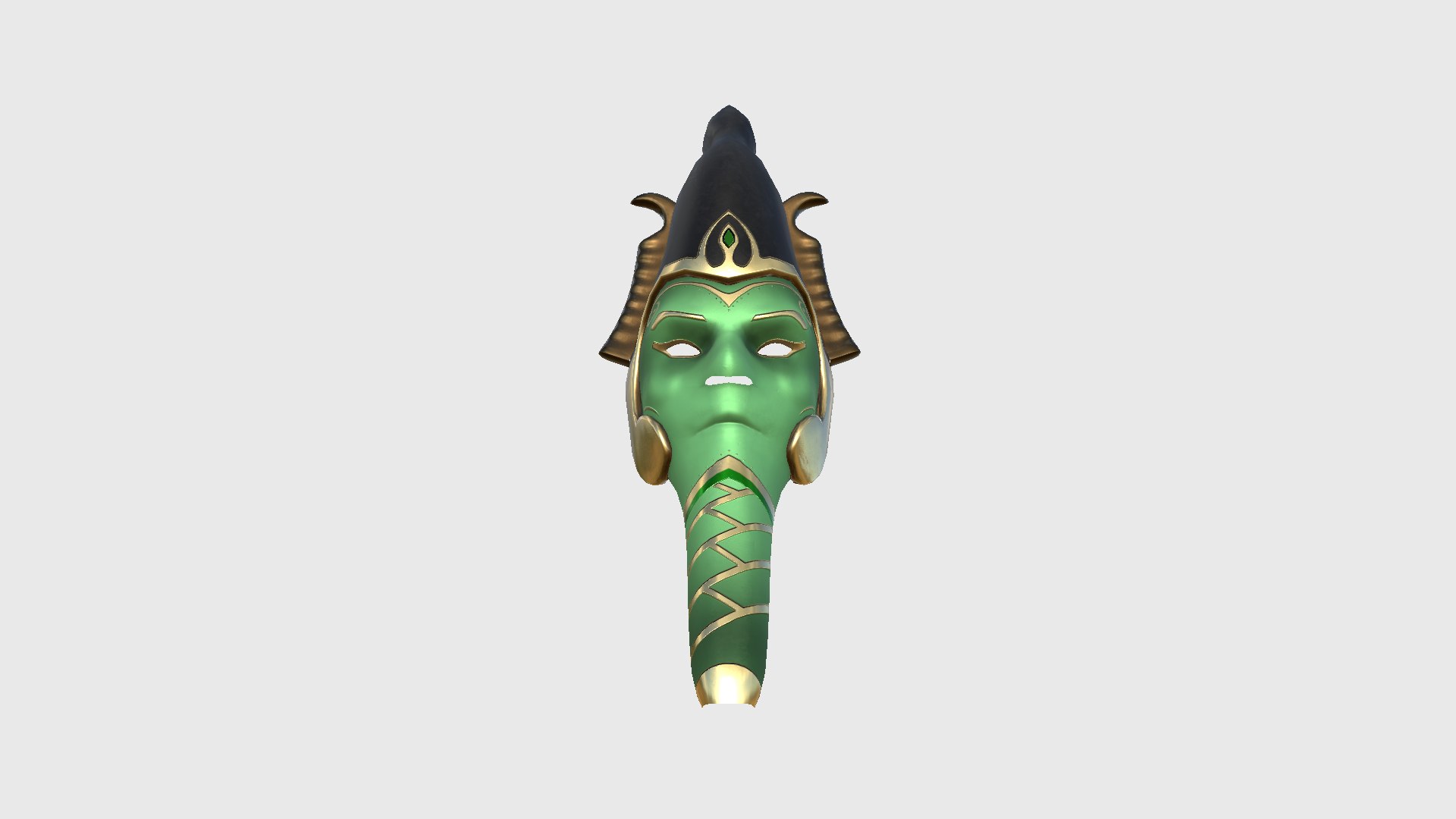 3D Osiris Mask A10 - Egyptian Gods Character Clothing Model ...