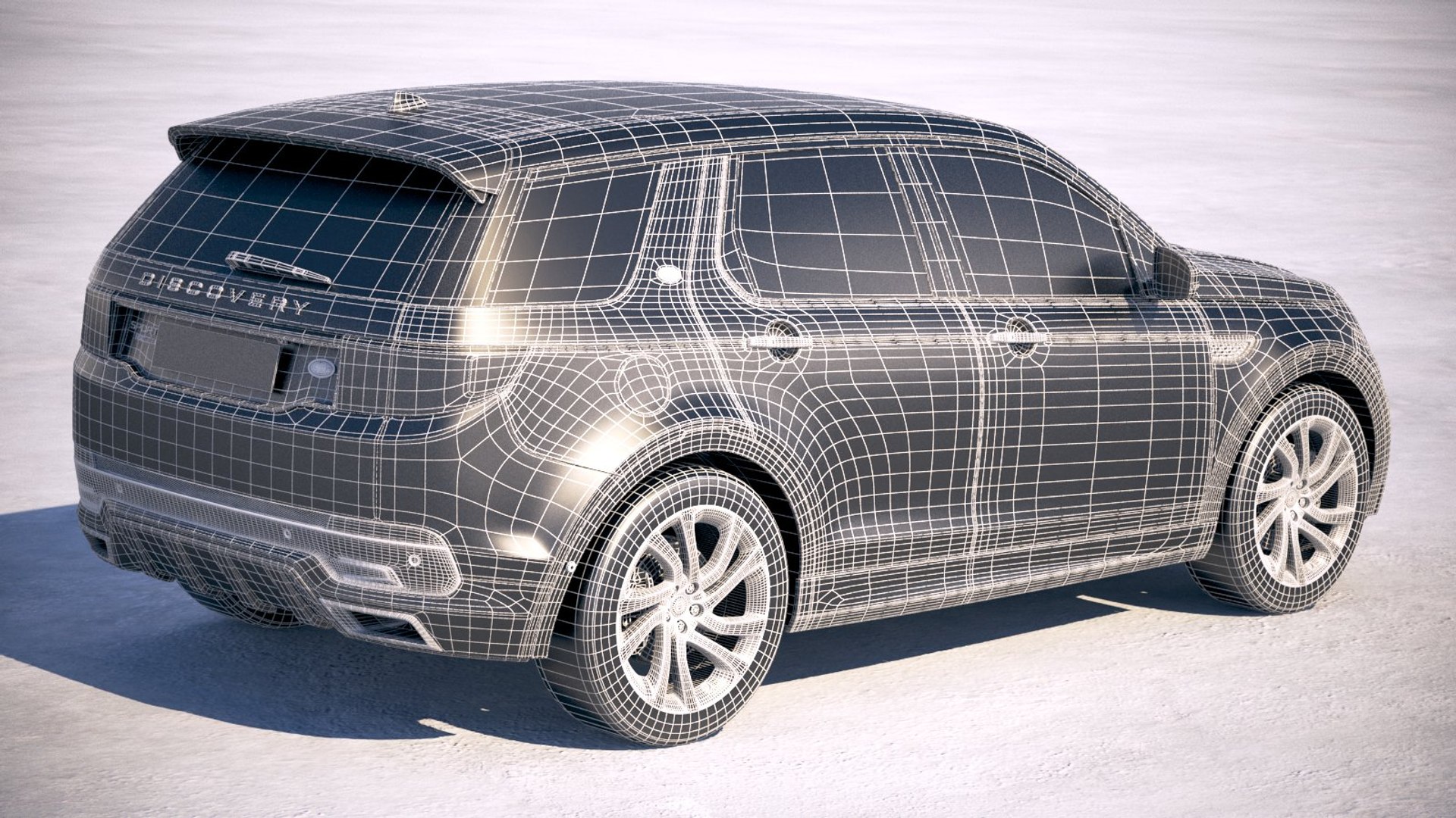 Land Rover Discovery 3D Model - TurboSquid 1324137