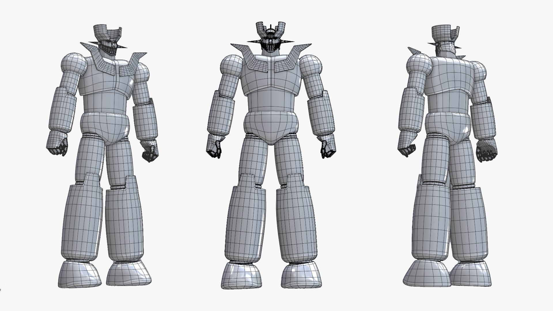 3D Mazinger Z Model - TurboSquid 1661296
