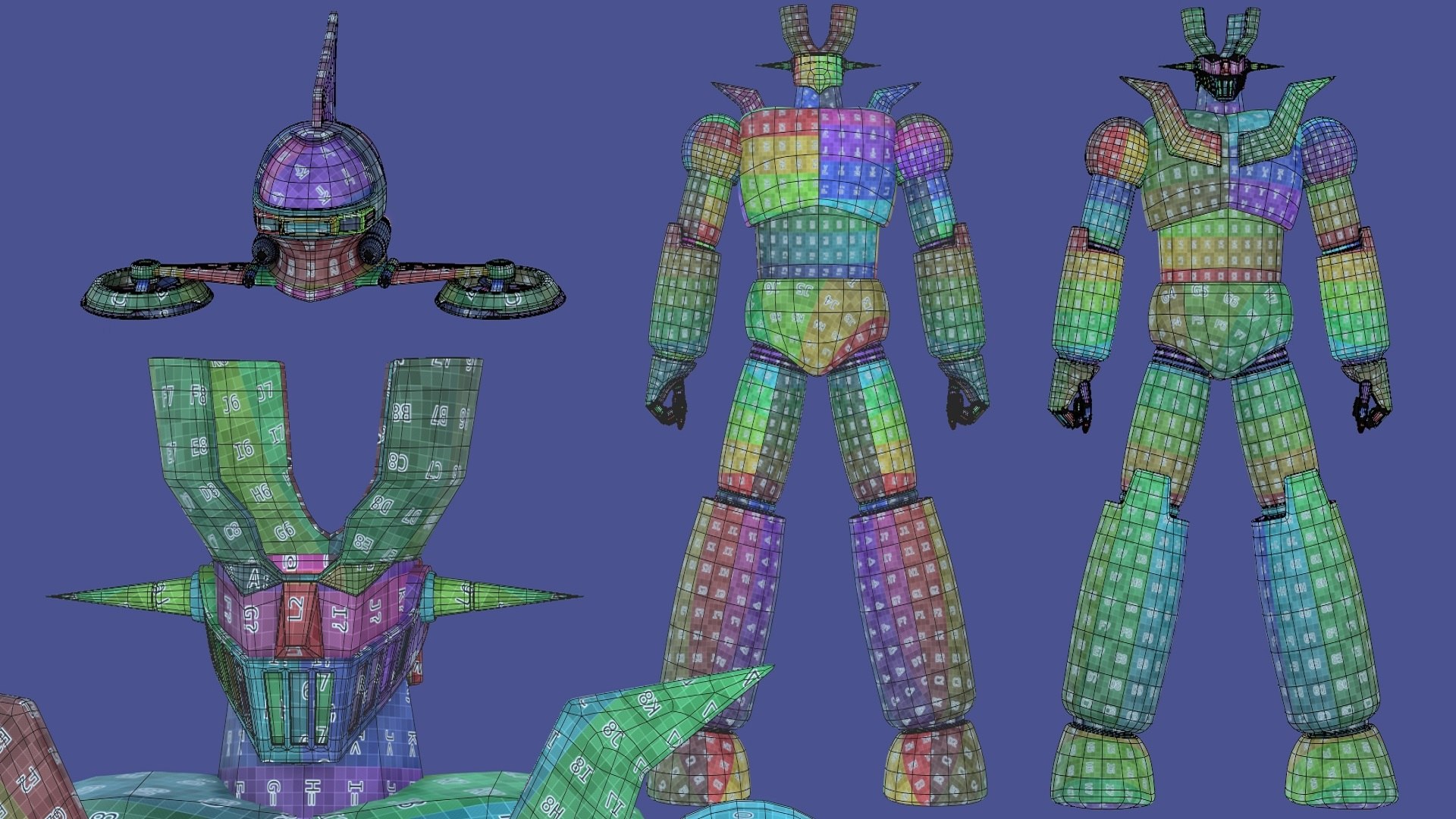 3D Mazinger Z Model - TurboSquid 1661296