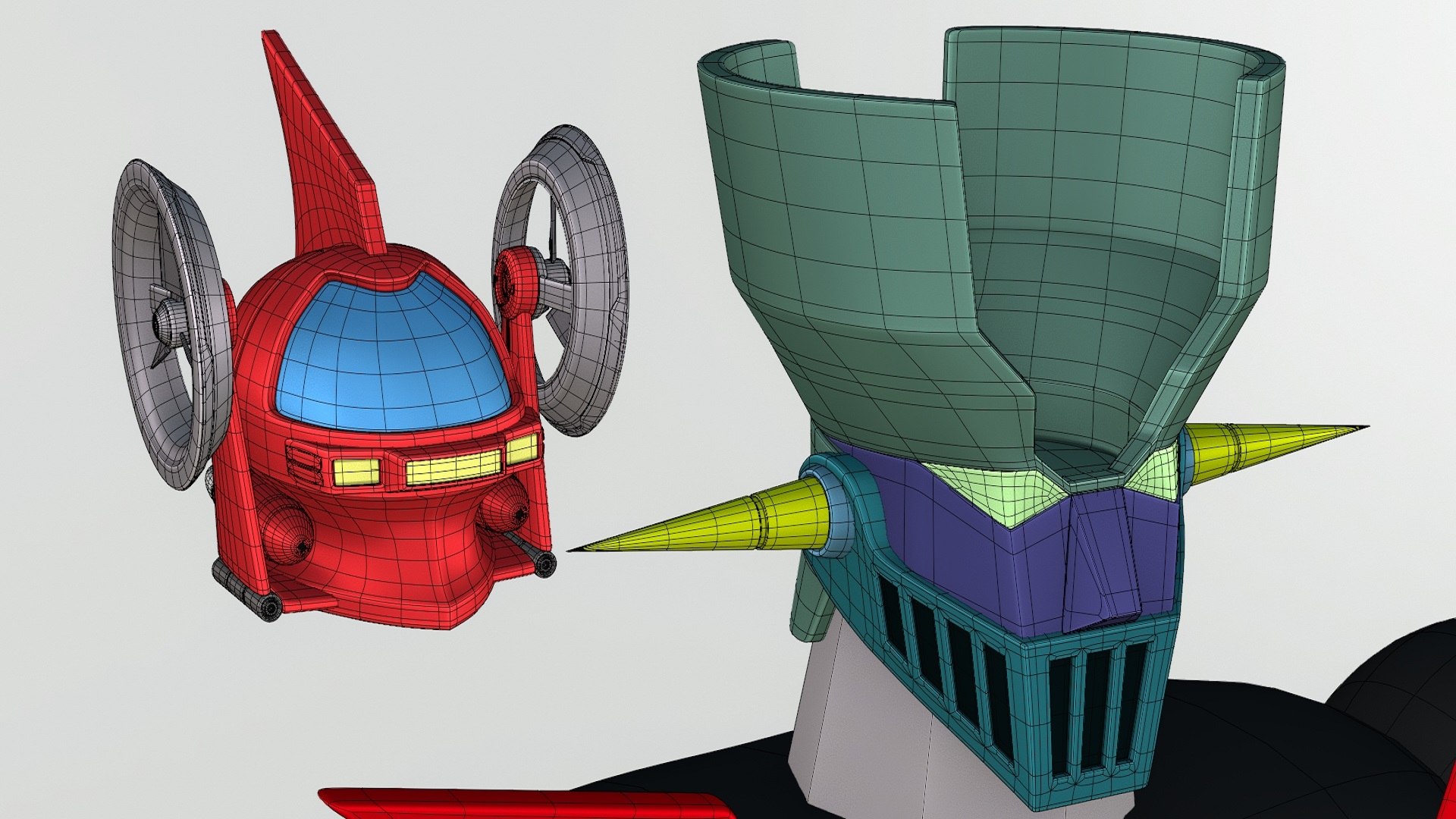 3D Mazinger Z Model - TurboSquid 1661296