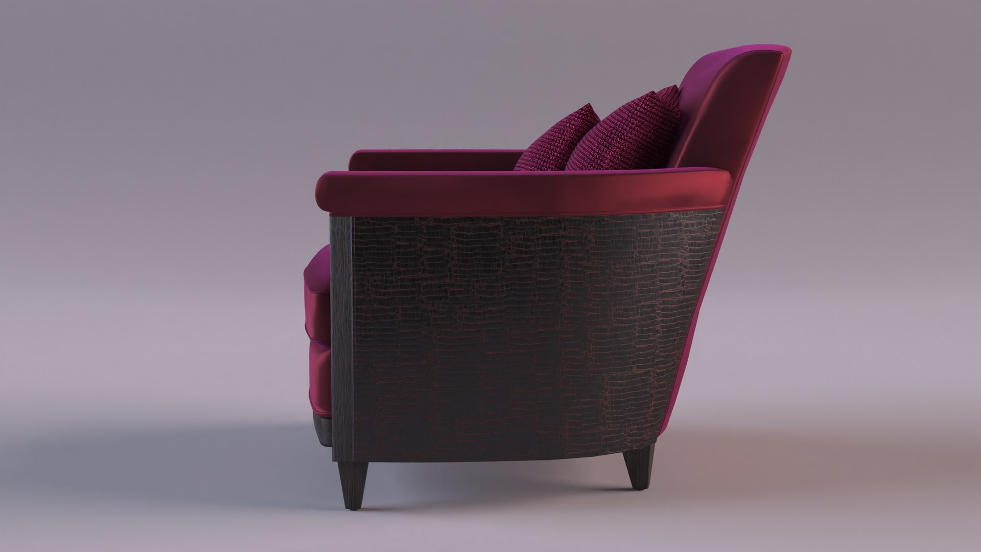3D Designer Donghia Conversation Chair - TurboSquid 2238000