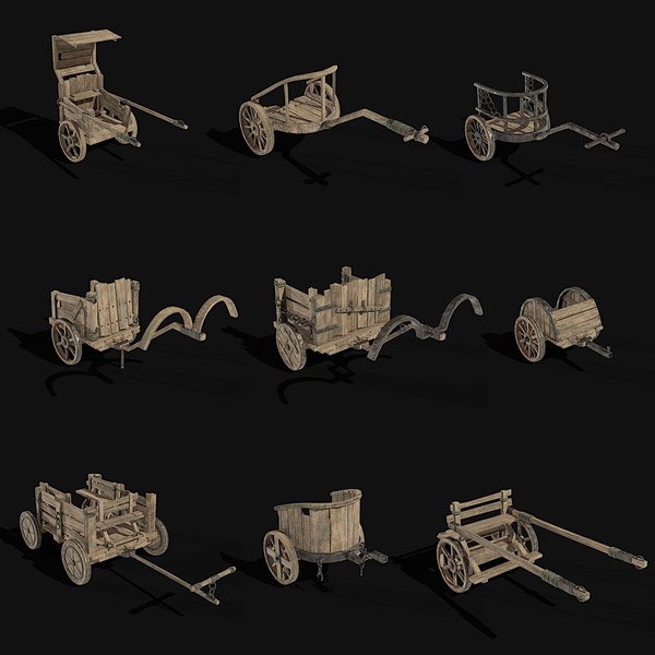 Chariot 3D Models for Download | TurboSquid