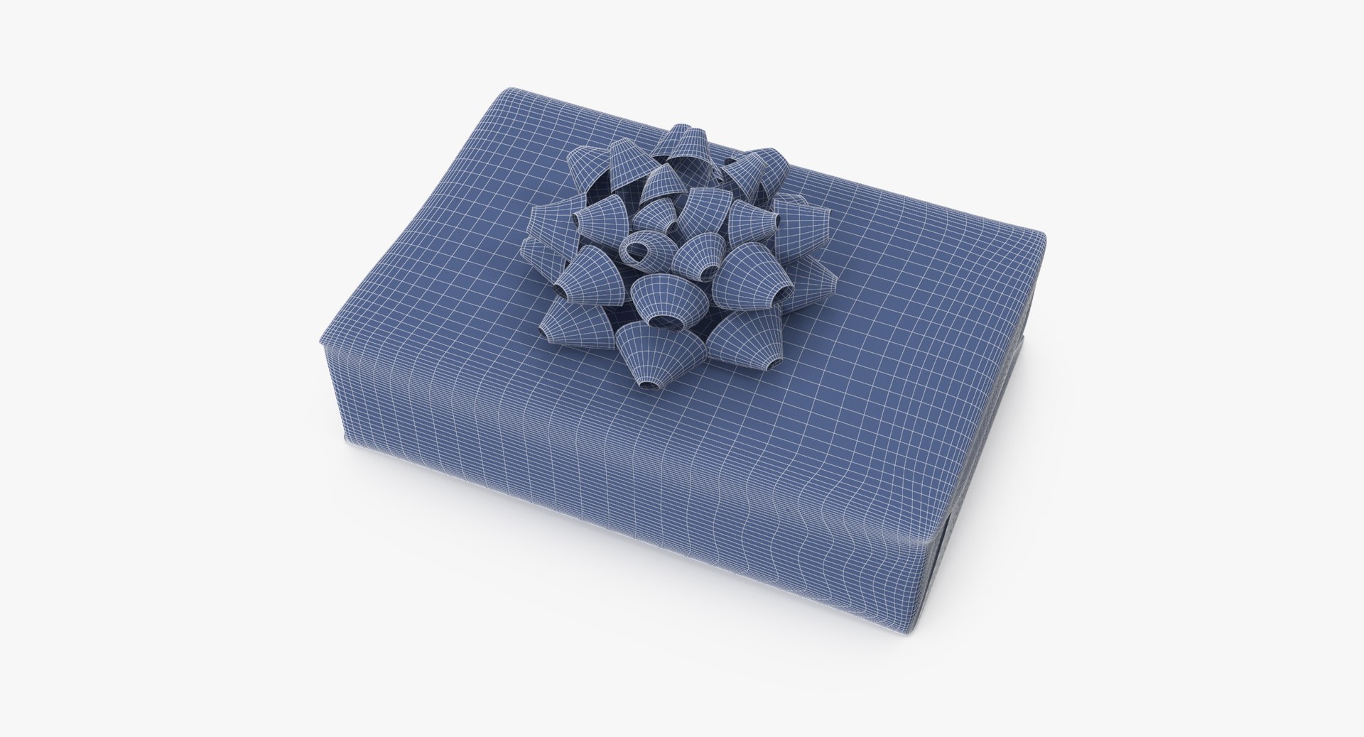 Wrapped christmas gift 02 3D model - TurboSquid 1222993