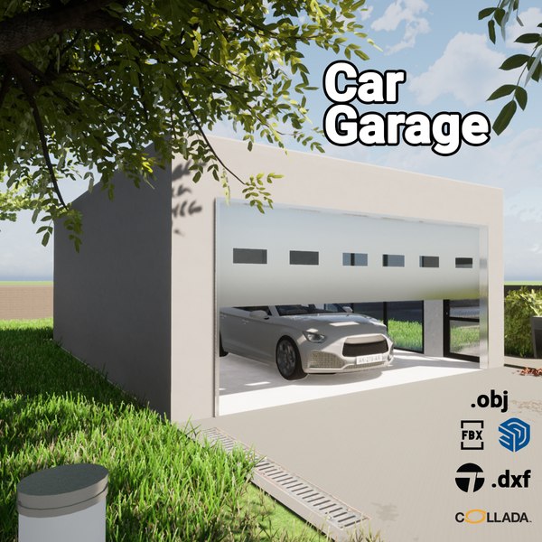 Free SketchUp Car-Parking Models | TurboSquid