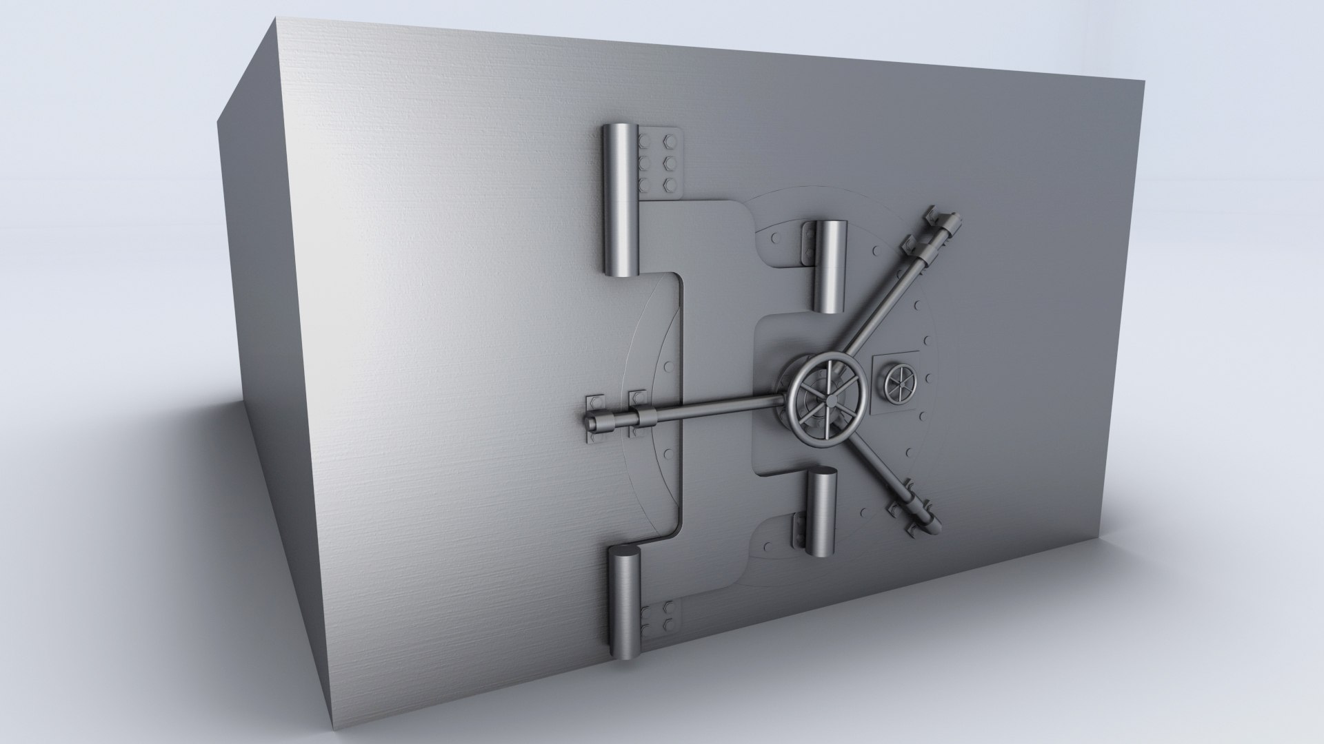 3D Bank Vault - TurboSquid 1358288