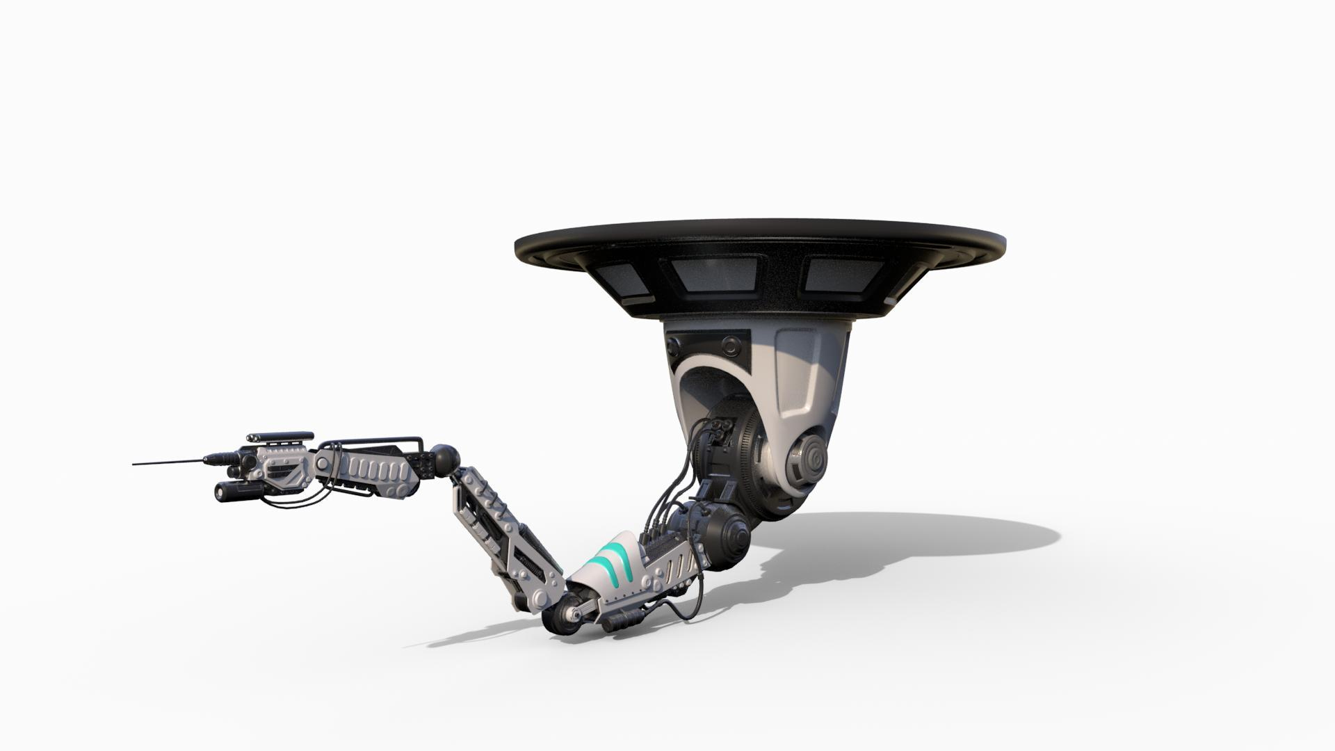 3D Rigged Robotic Arm Animate - TurboSquid 1481689