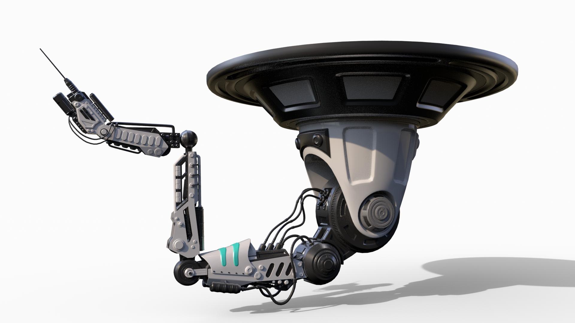 3D Rigged Robotic Arm Animate - TurboSquid 1481689