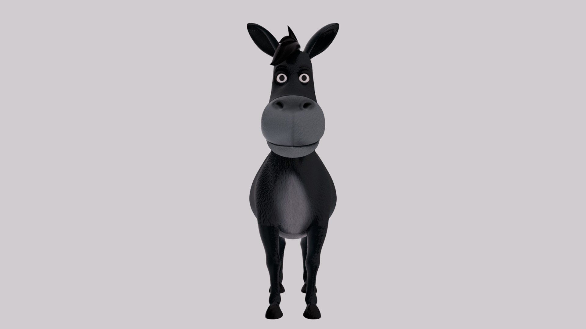 Donkey Model 3D - TurboSquid 1990658