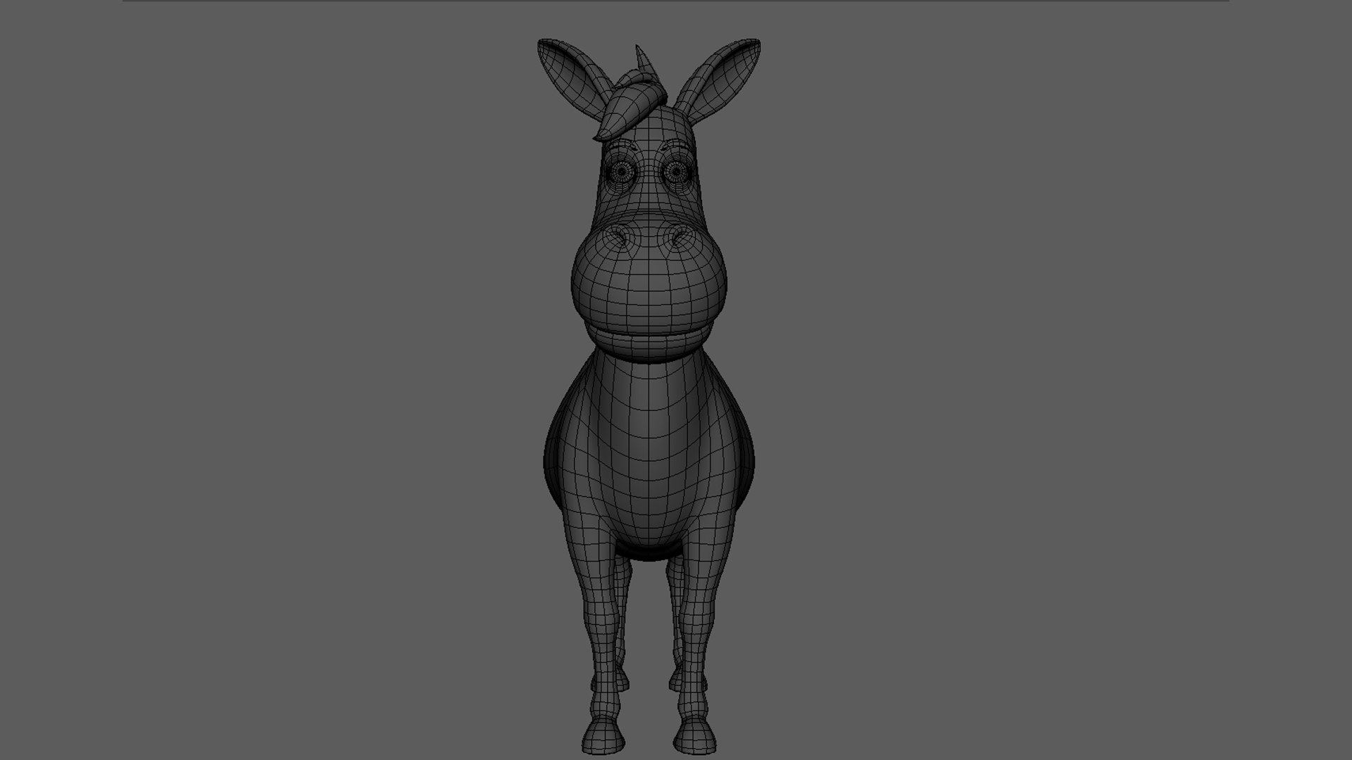 Donkey Model 3D - TurboSquid 1990658