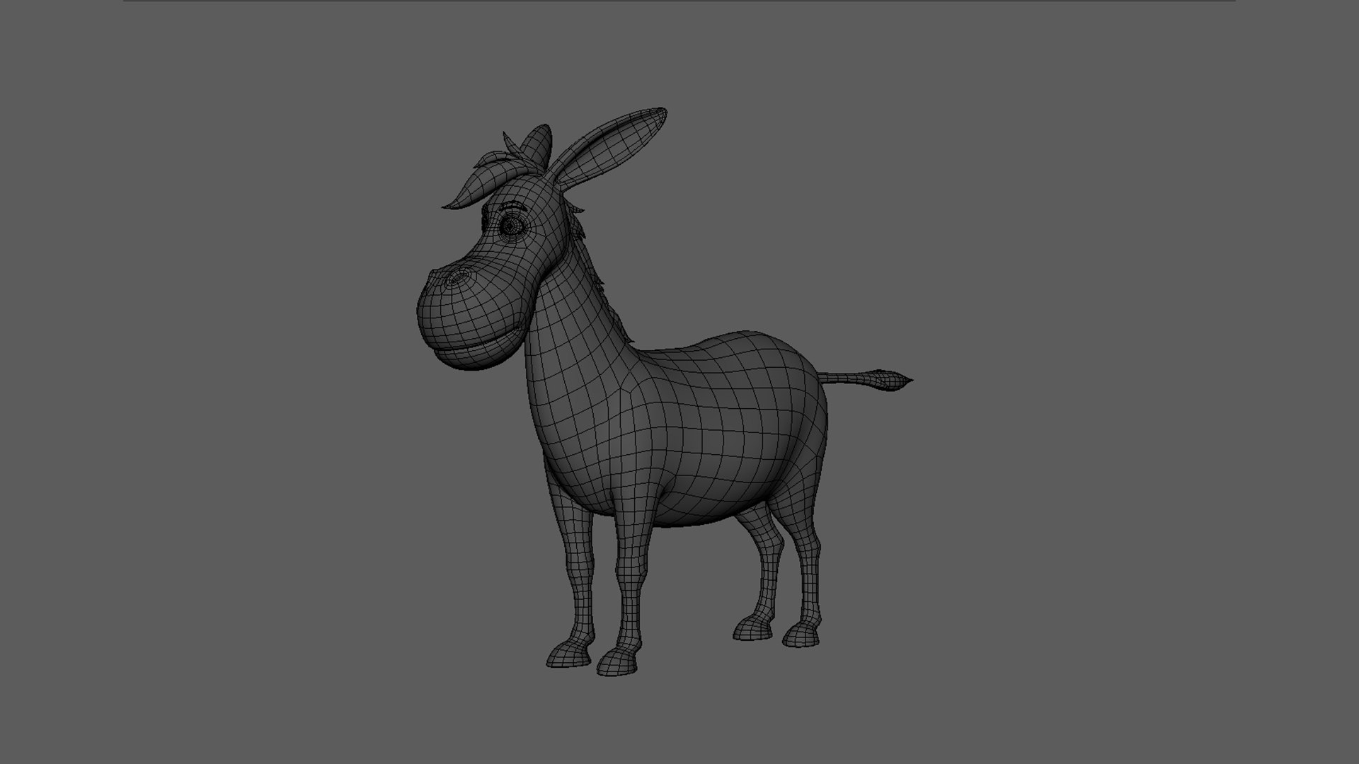 Donkey Model 3D - TurboSquid 1990658