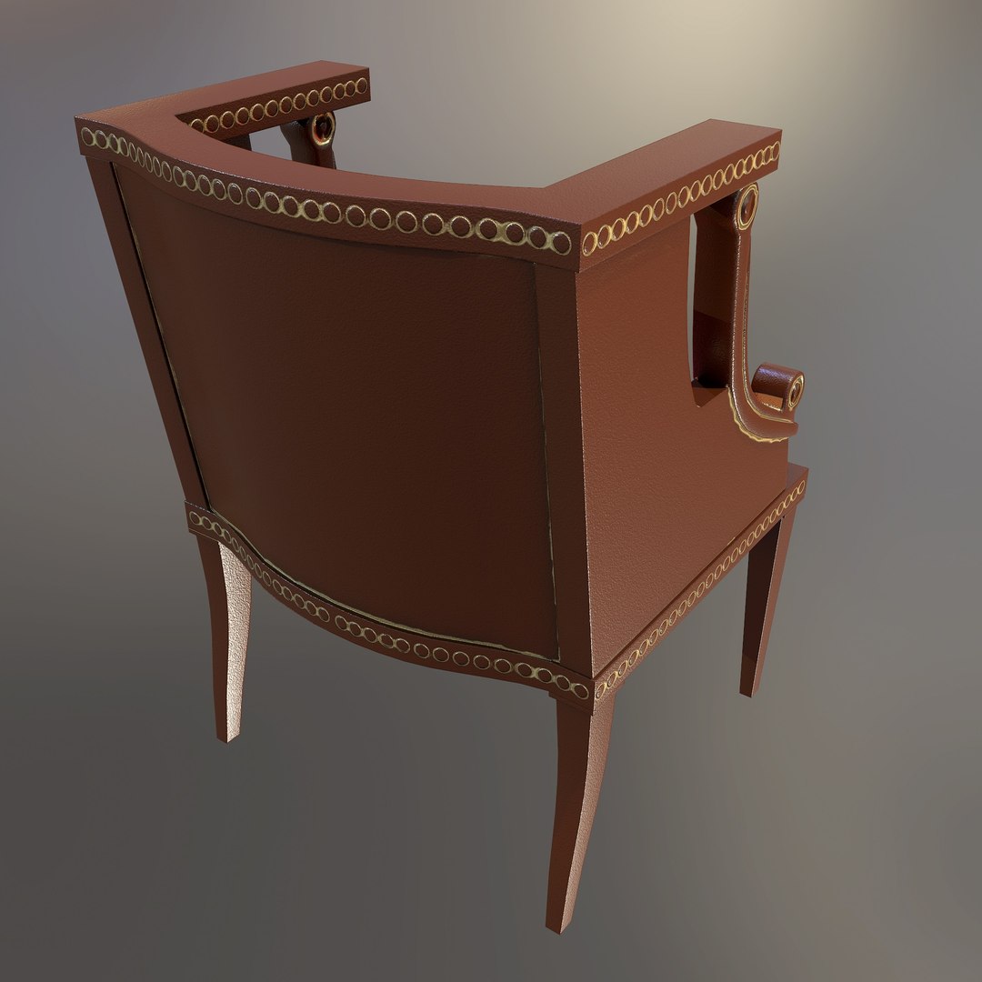 3D chair stalin model - TurboSquid 1269484