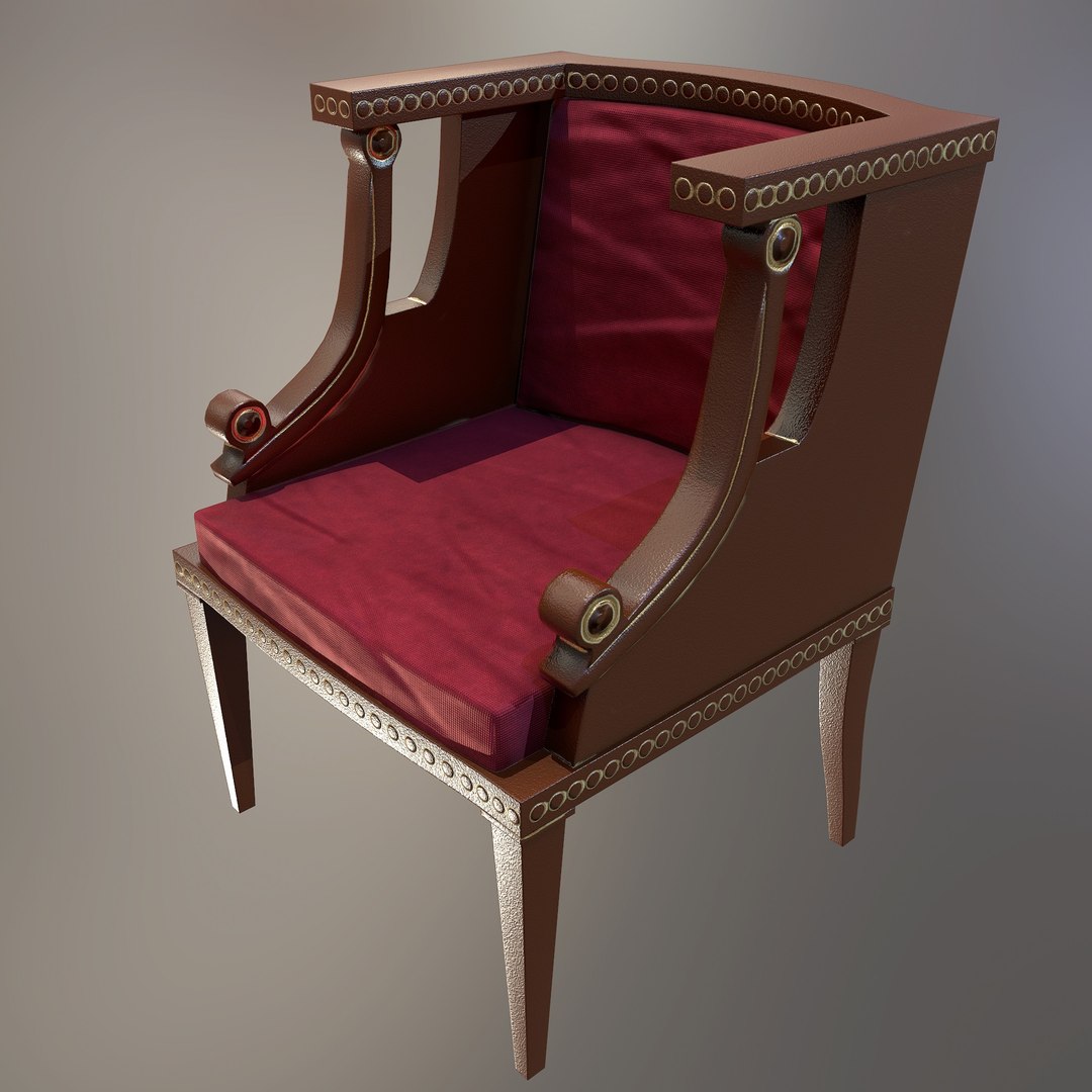 3D chair stalin model - TurboSquid 1269484