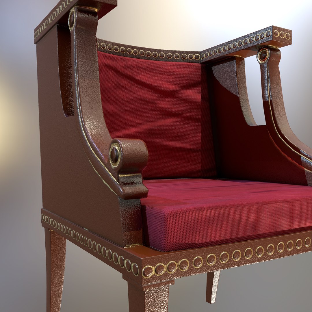 3D chair stalin model - TurboSquid 1269484