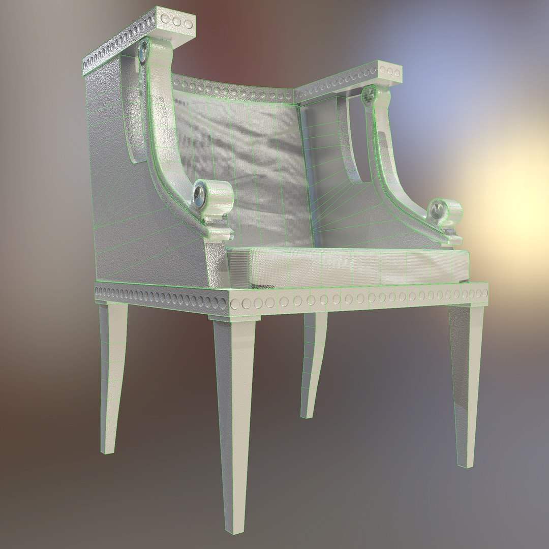 3D chair stalin model - TurboSquid 1269484