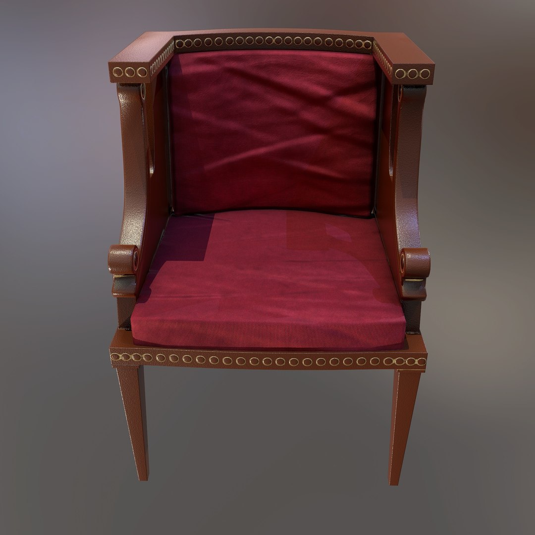 3D chair stalin model - TurboSquid 1269484
