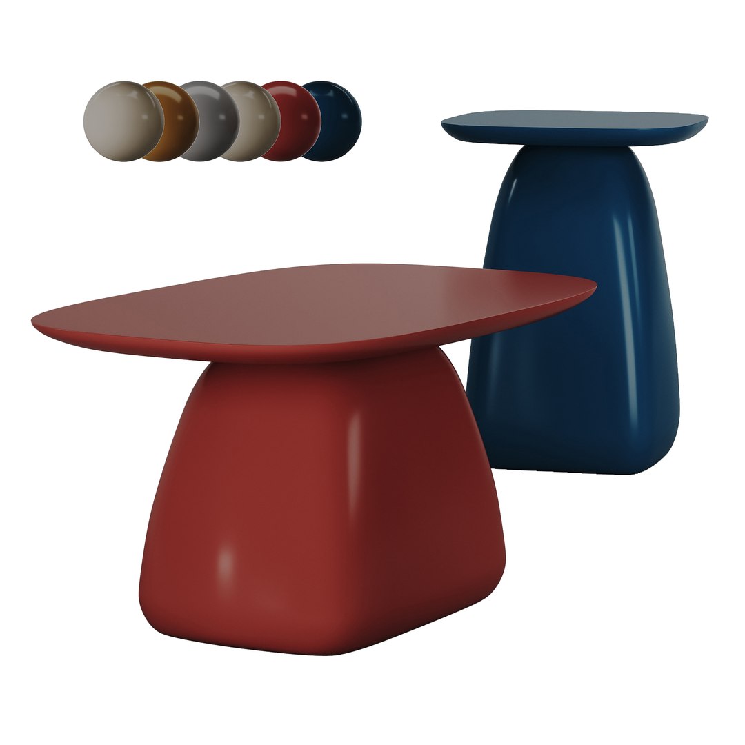 TAVOLINO CLIFF table 3D model - TurboSquid 1971159