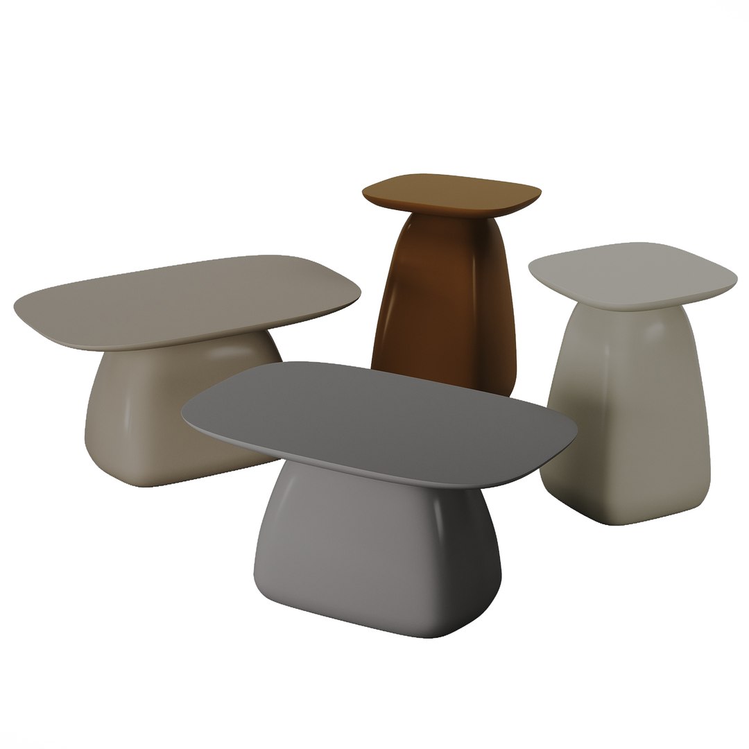 TAVOLINO CLIFF table 3D model - TurboSquid 1971159