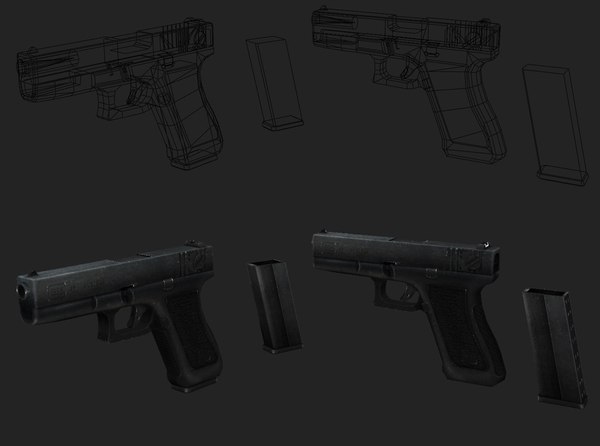 Free 3D Glock-18 Models | TurboSquid