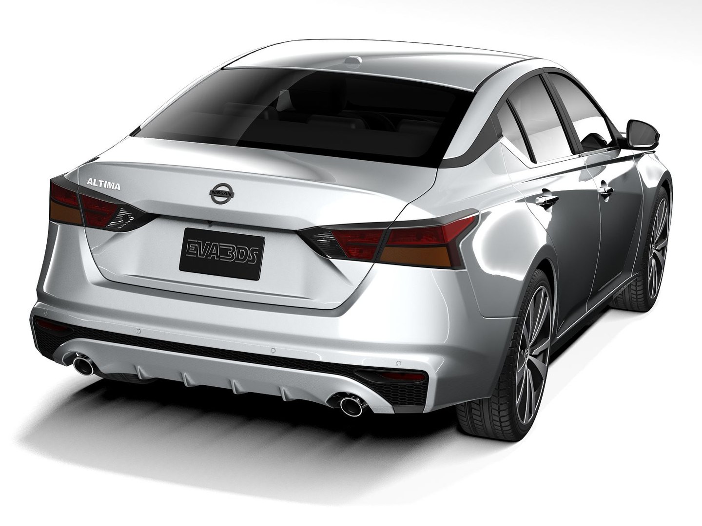 Nissan Altima 2020 Model - TurboSquid 1390675