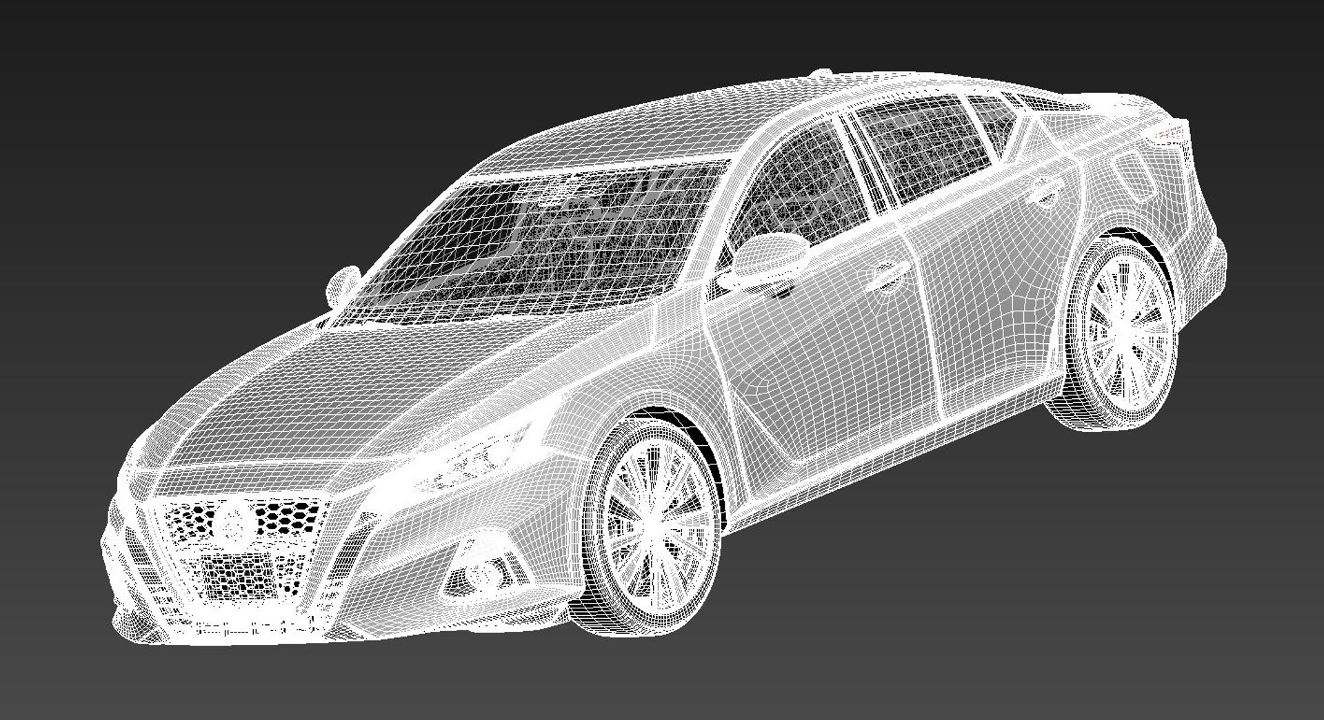 Nissan Altima 2020 Model - TurboSquid 1390675
