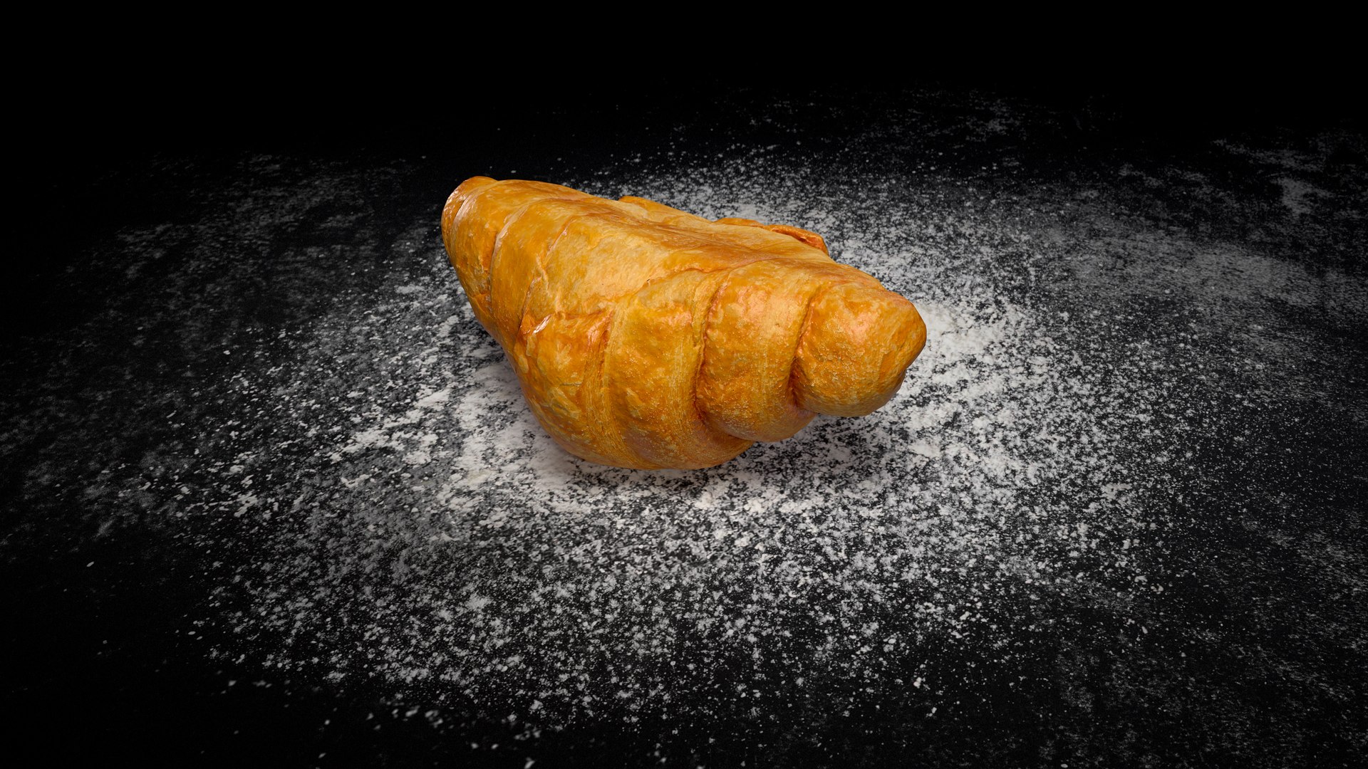 Little Croissant PBR Low-poly 3D Model 3D - TurboSquid 2312707
