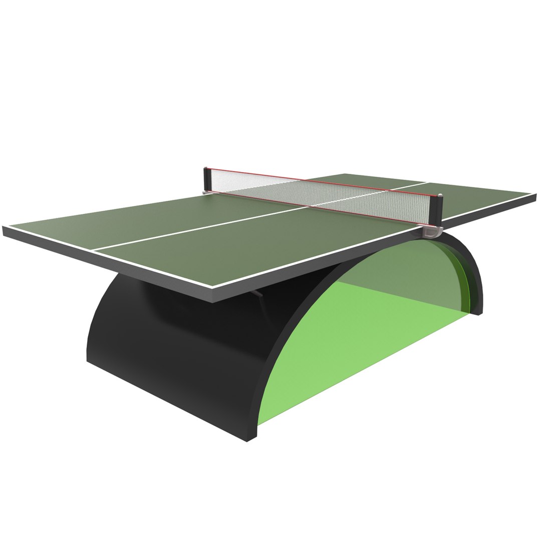 Table Tennis 3D Model - TurboSquid 1153401