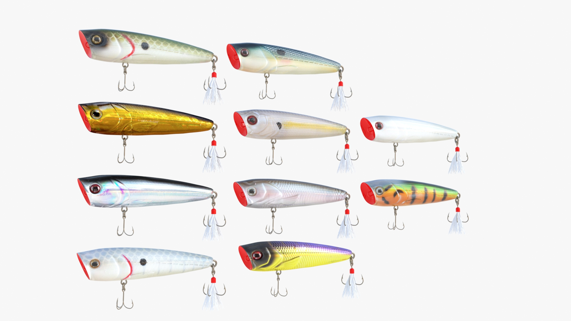 Topwater Popper 3D model - TurboSquid 1776996