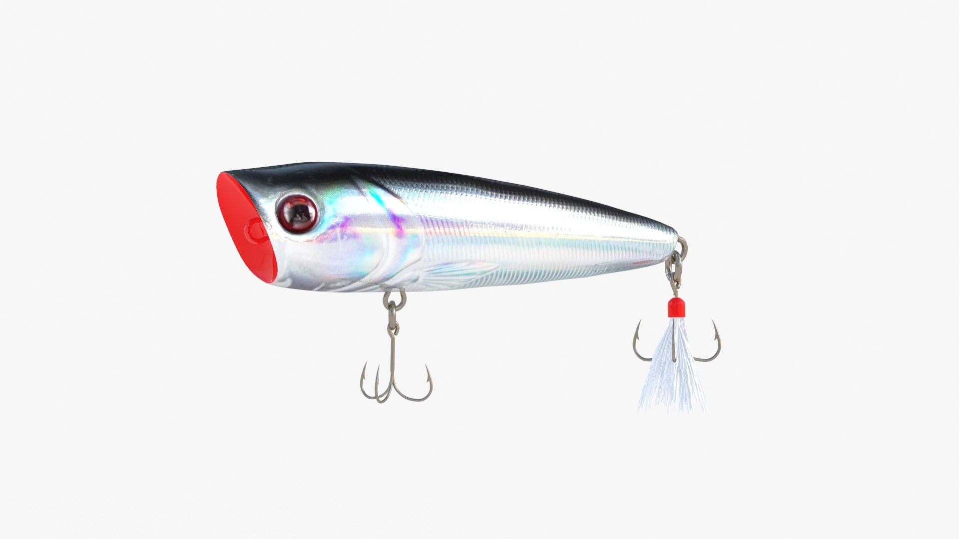 Topwater Popper 3D Model - TurboSquid 1776996