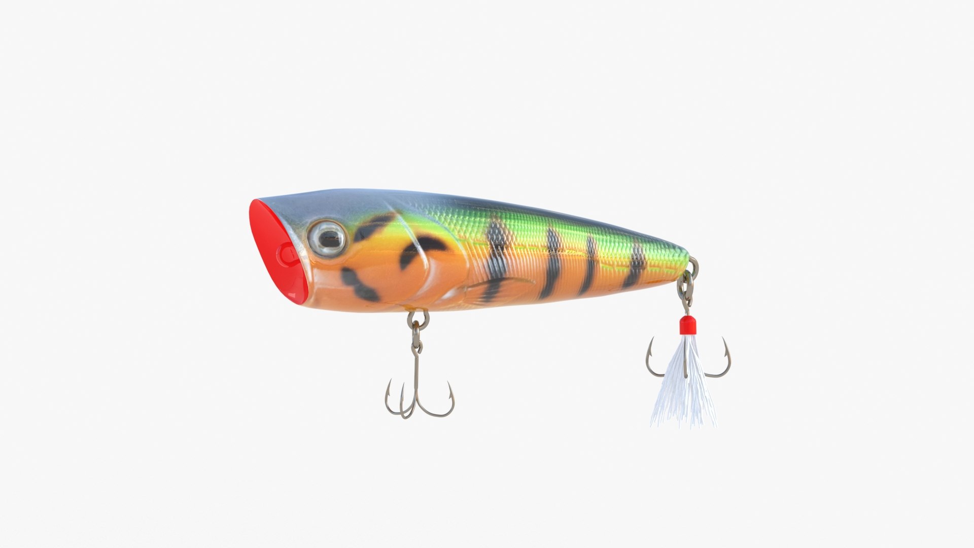 Topwater Popper 3D Model - TurboSquid 1776996
