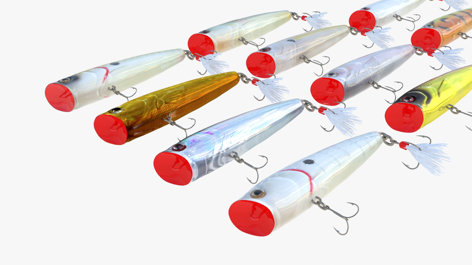 Topwater Popper 3D model - TurboSquid 1776996